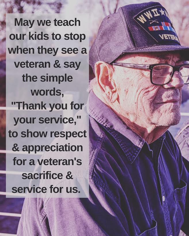 A VERY Simple Way to Appreciate Veterans – Linsey Driskill